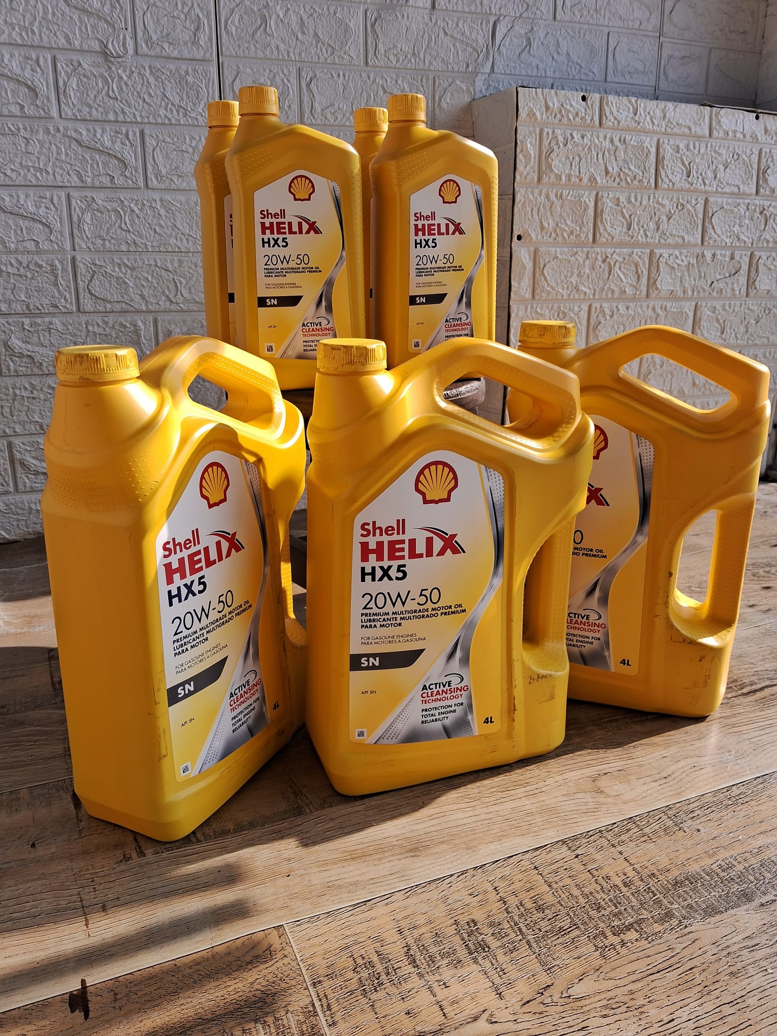 Shell HELIX HX5 20W-50 Bidon 4 litros - dacomo autopartes